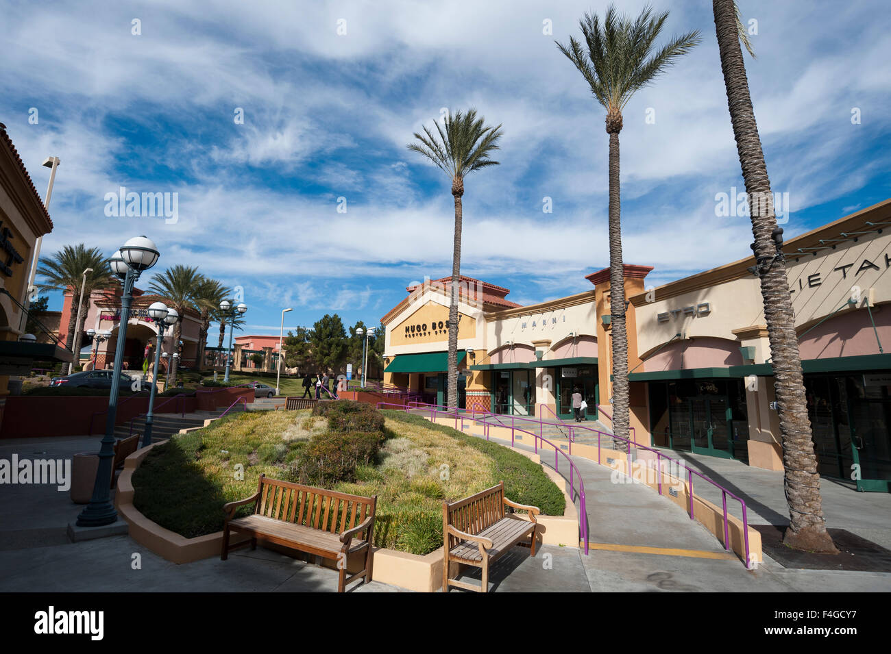 Desert Hills Outlet, Palm Springs, California, USA Stock Photo - Alamy