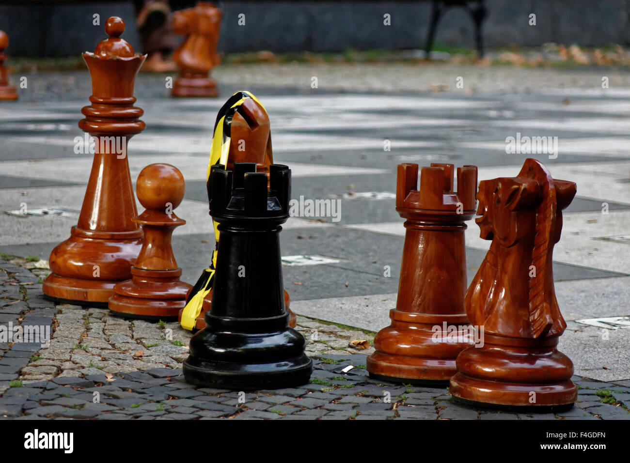 Outdoor chess hi-res stock photography and images - Alamy