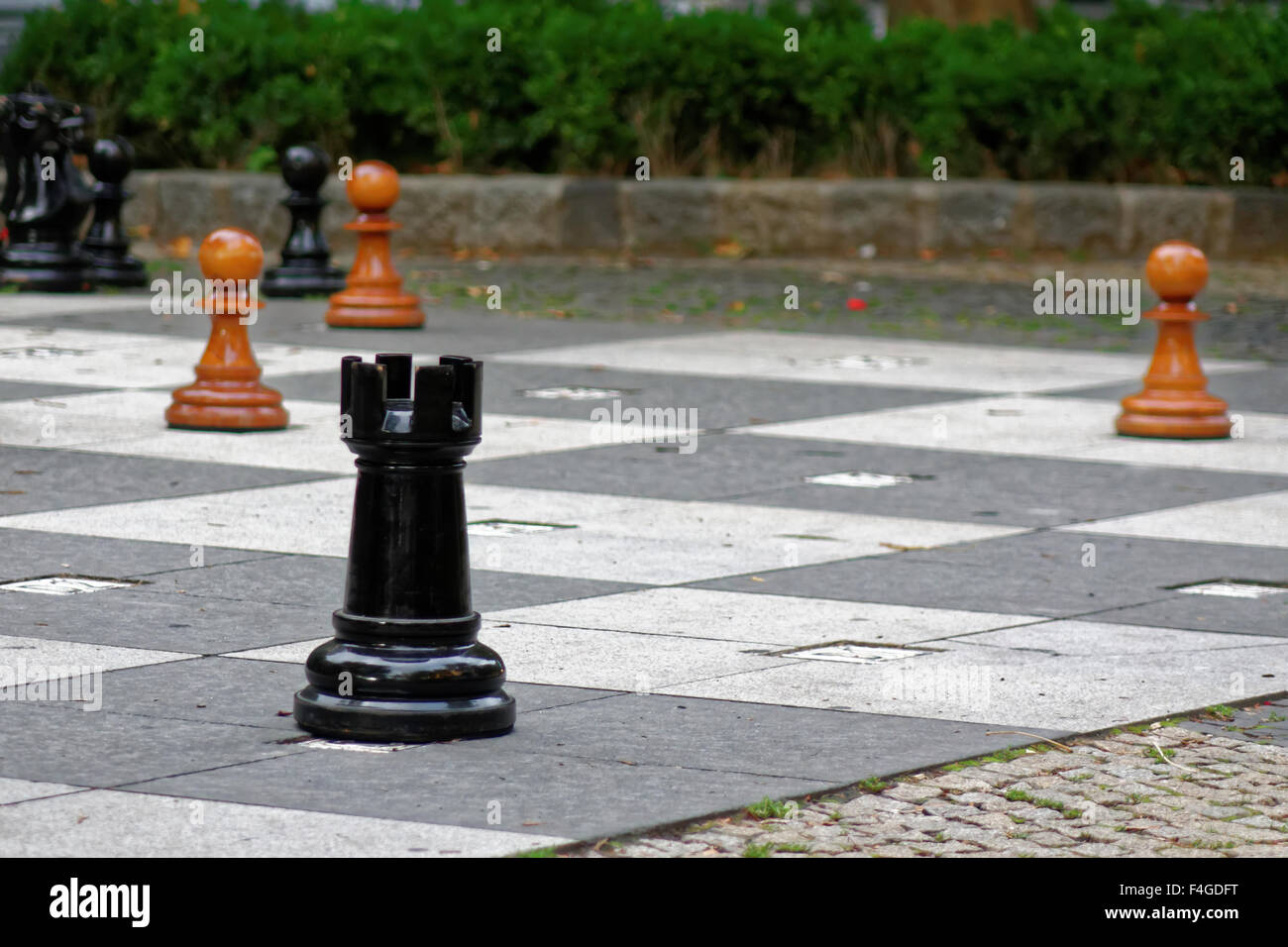 Large outdoor chess game hi-res stock photography and images - Alamy