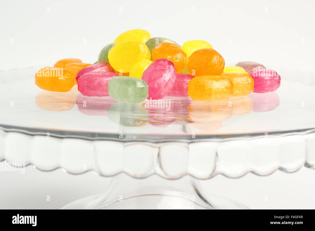 Hard Candies. Isolated on a white background Stock Photo - Alamy