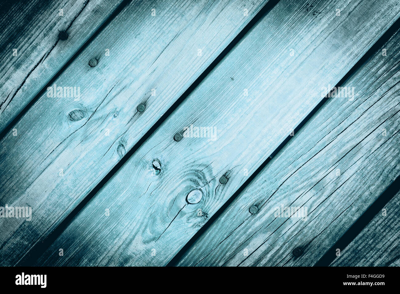 The old blue wood texture with natural patterns Stock Photo - Alamy