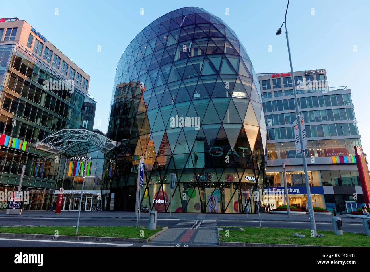 Eurovea Shopping Center Stock Photo - Alamy