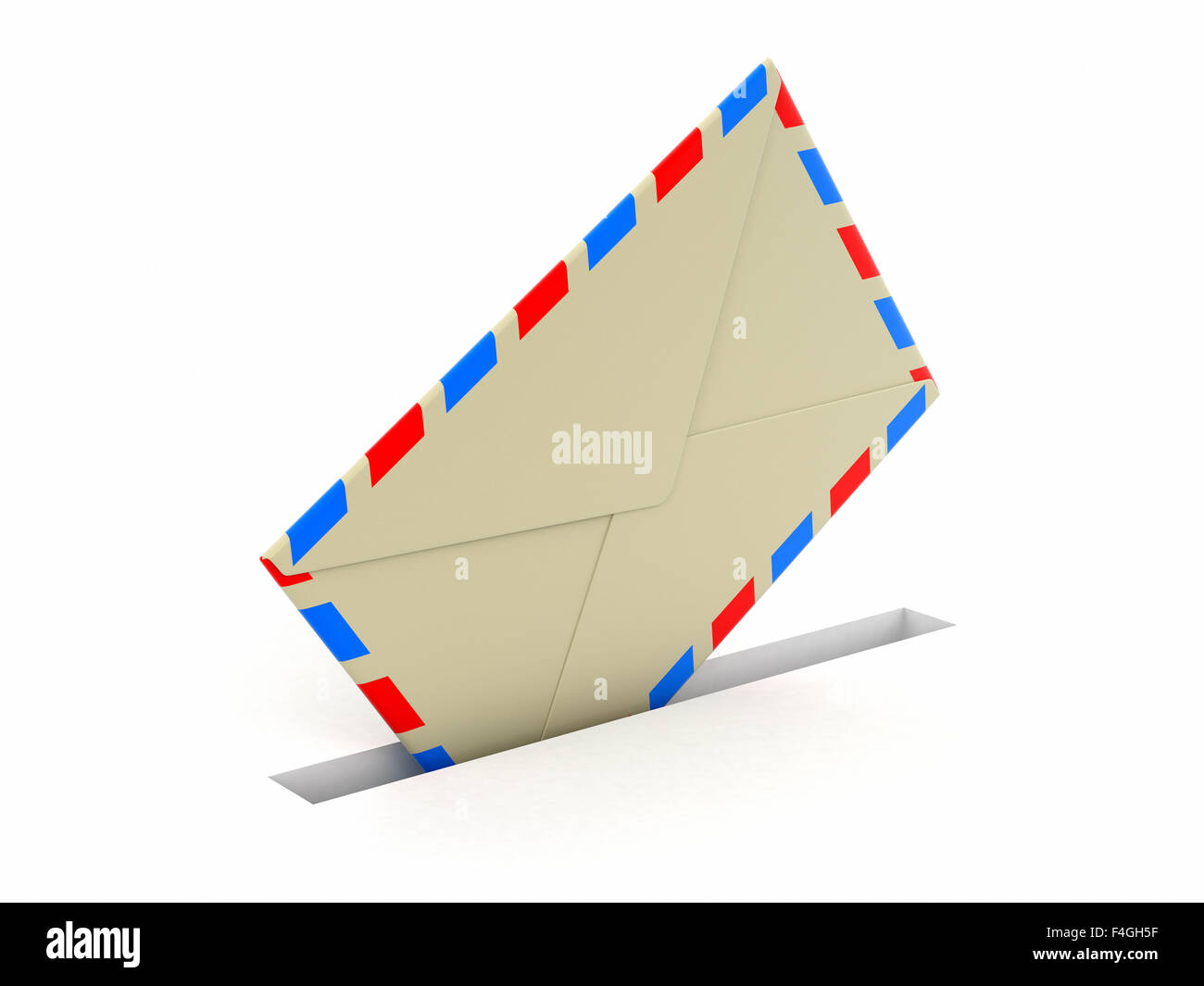 letter (clipping path included Stock Photo - Alamy
