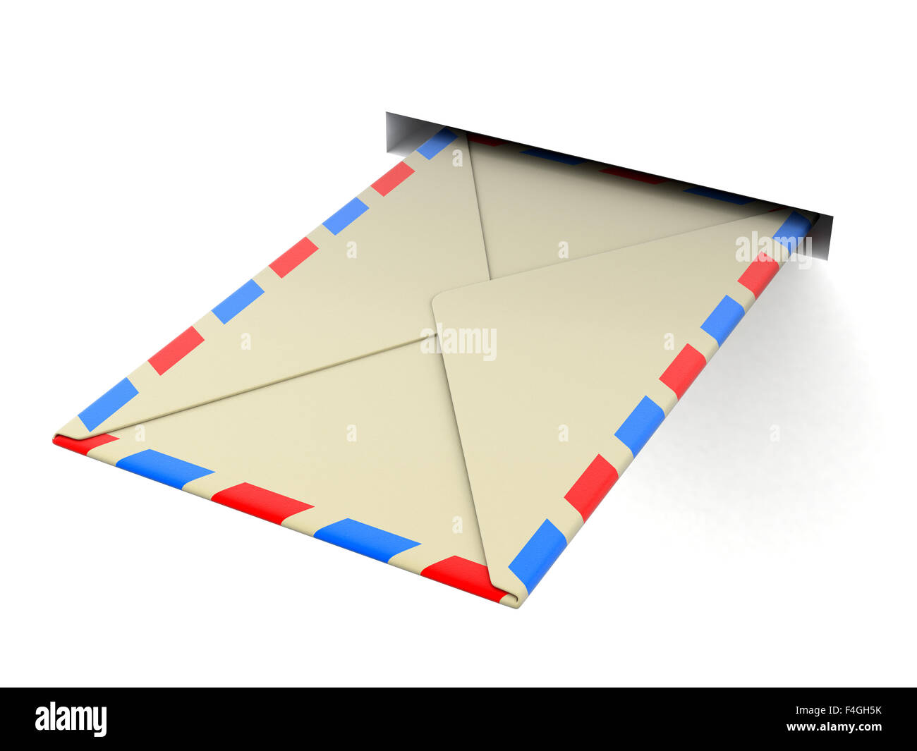 letter (clipping path included Stock Photo - Alamy