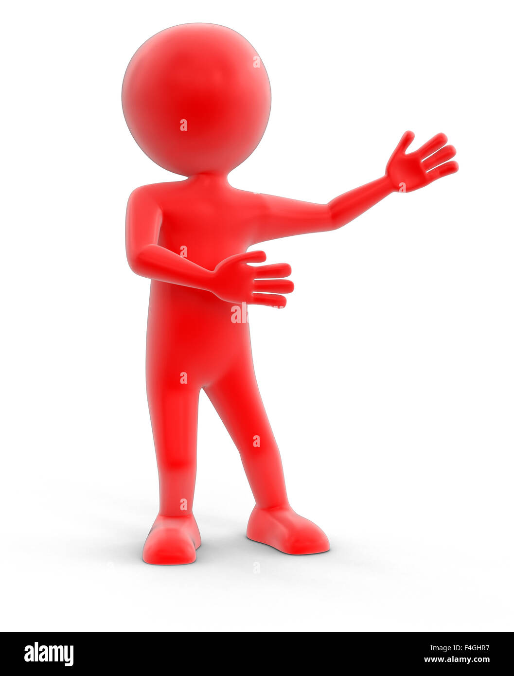 Human character (clipping path included Stock Photo - Alamy