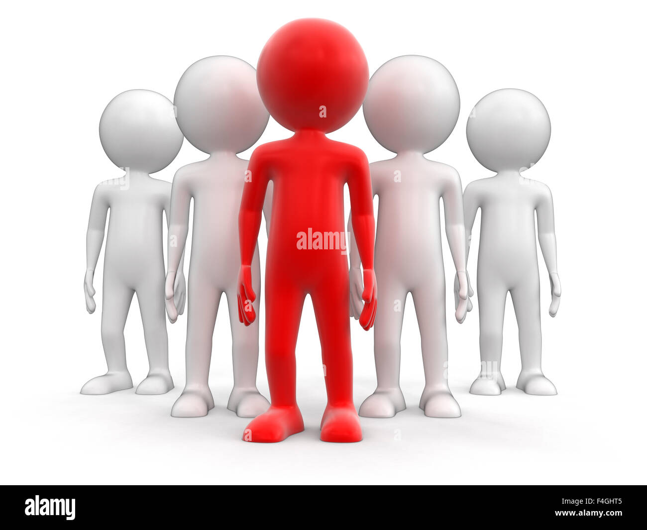 Human character (clipping path included Stock Photo - Alamy