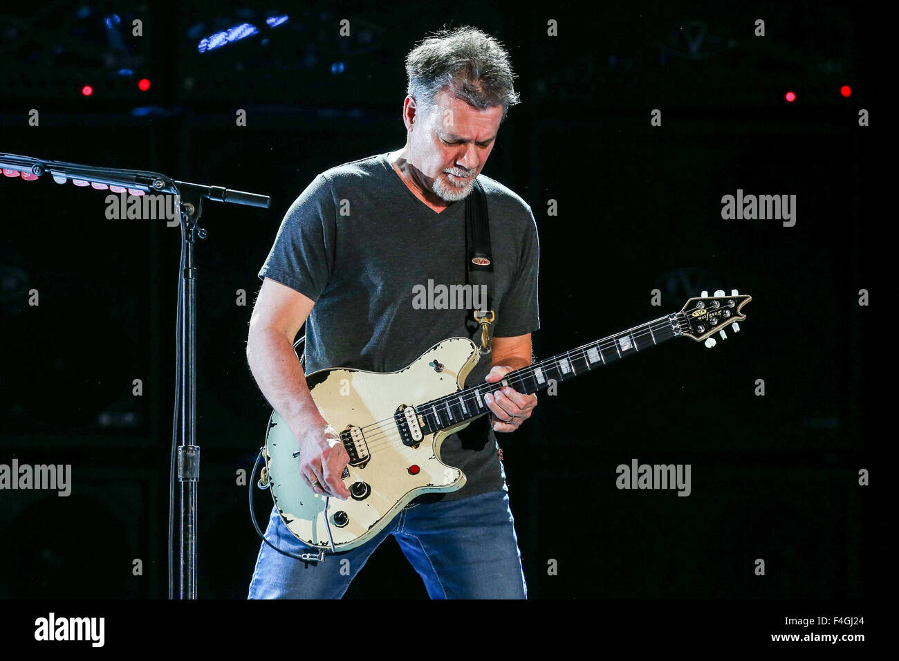 Van Halen performs live in concert Stock Photo - Alamy