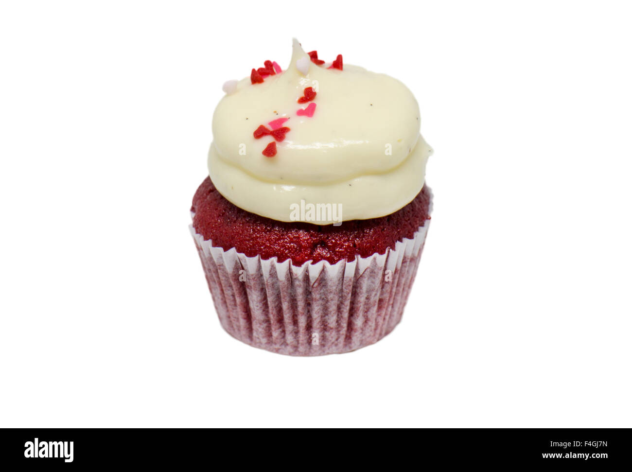 Cupcake pastry isolated on white background Stock Photo - Alamy