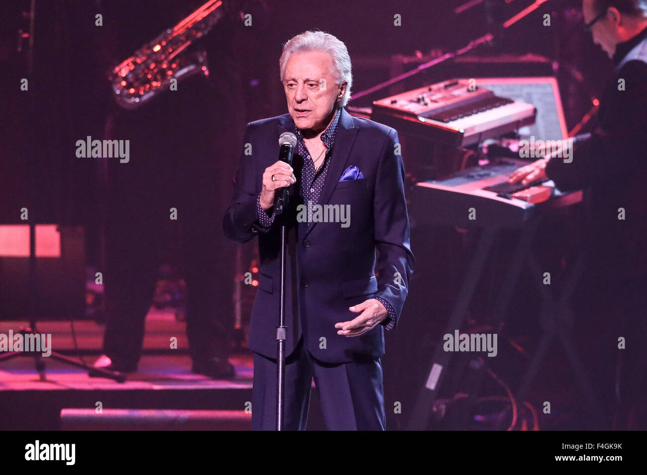 Frankie Valli performs in North Carolina Stock Photo - Alamy