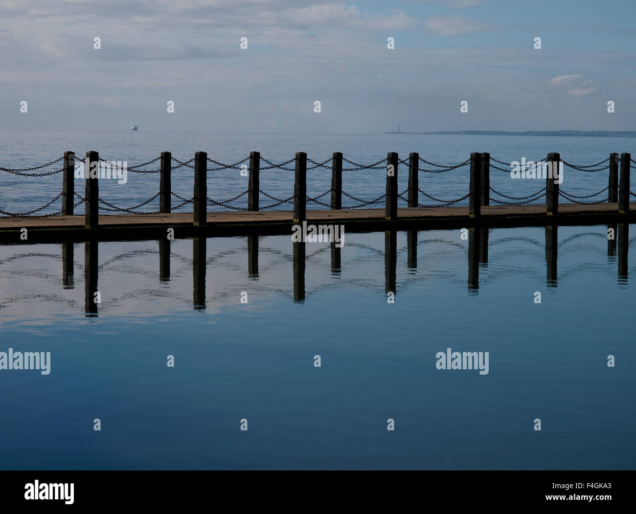 Marine Lake Causeway, Weston-super-Mare, Somerset, UK Stock Photo - Alamy