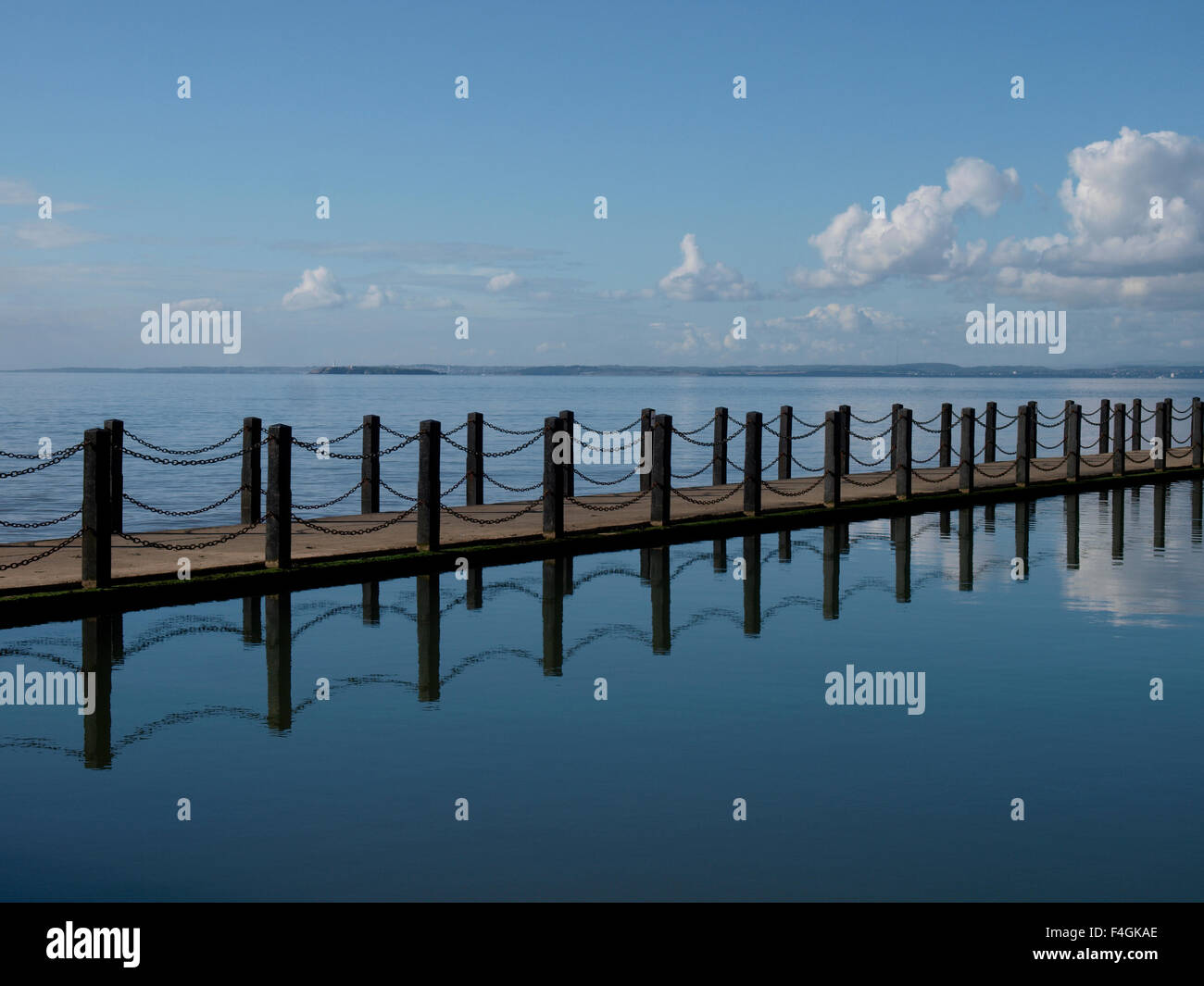 Marine Lake Causeway, Weston-super-Mare, Somerset, UK Stock Photo - Alamy