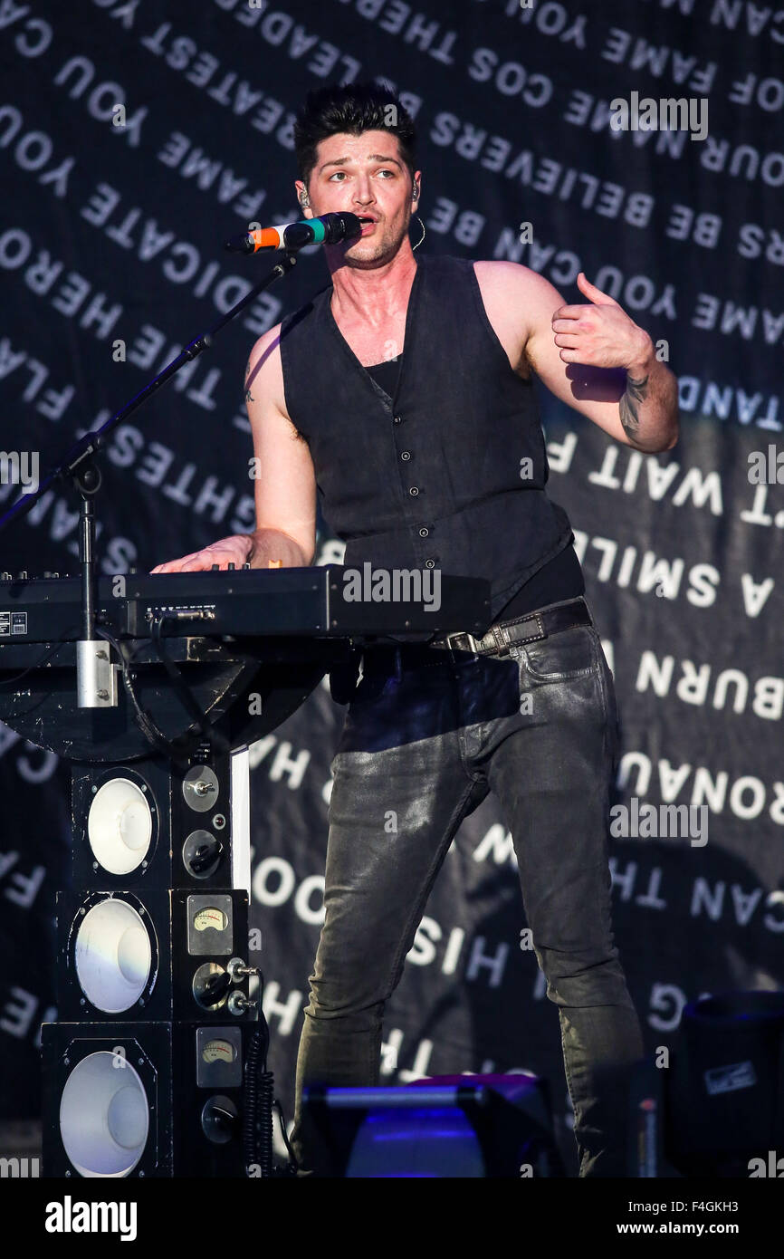 The Script performs on their 2014 world tour Stock Photo - Alamy
