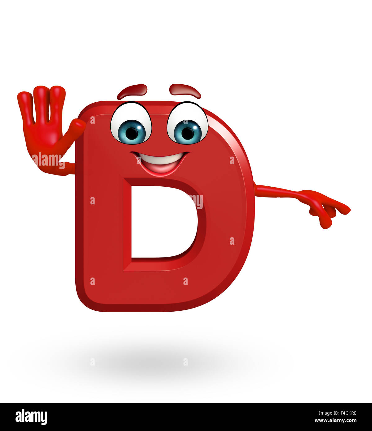 Animated Alphabet D