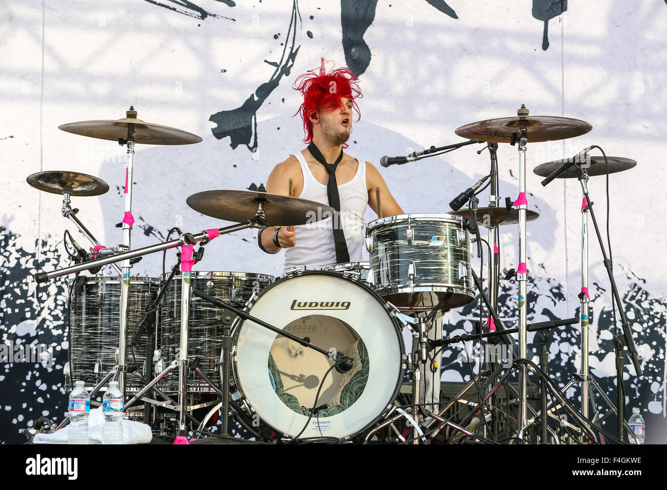 Music Group HALESTORM performs in North Carolina. Halestorm is a Grammy ...