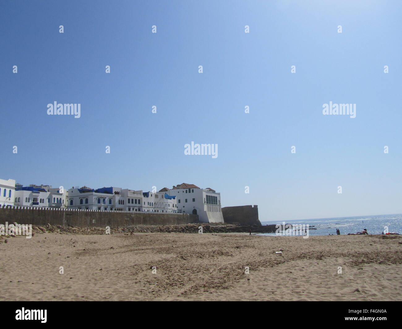 ASILAH, MOROCCO, Atlantic ocean coast Stock Photo - Alamy