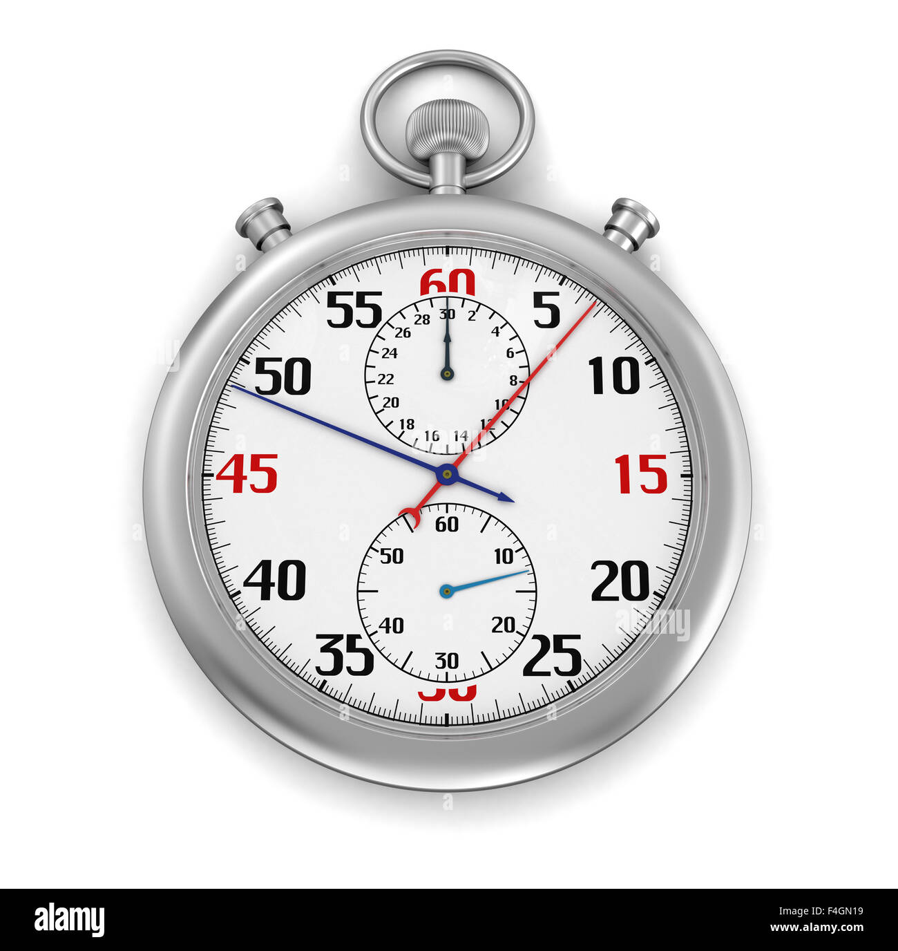 Stopwatch (clipping path included Stock Photo - Alamy