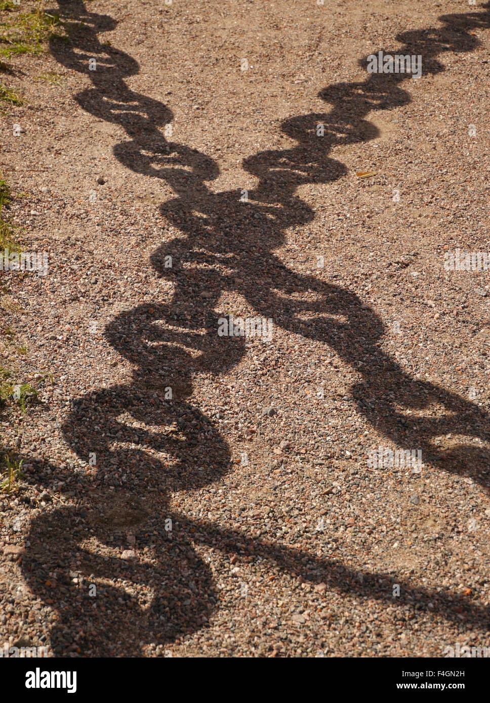 Shadow of chains hi-res stock photography and images - Alamy
