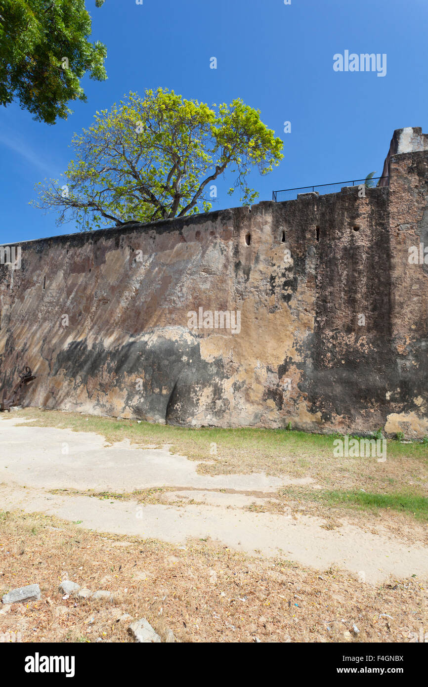 Walls of the historic Fort Jesus in Mombasa, Kenya Stock Photo - Alamy