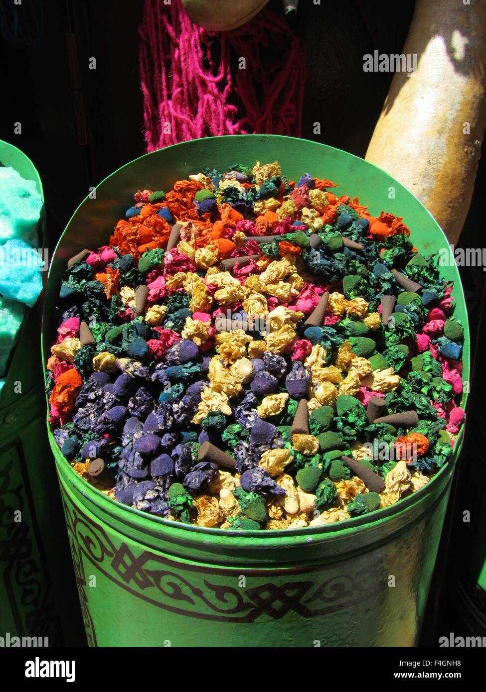 spices and nuts in Marrakech market, Morocco Stock Photo - Alamy