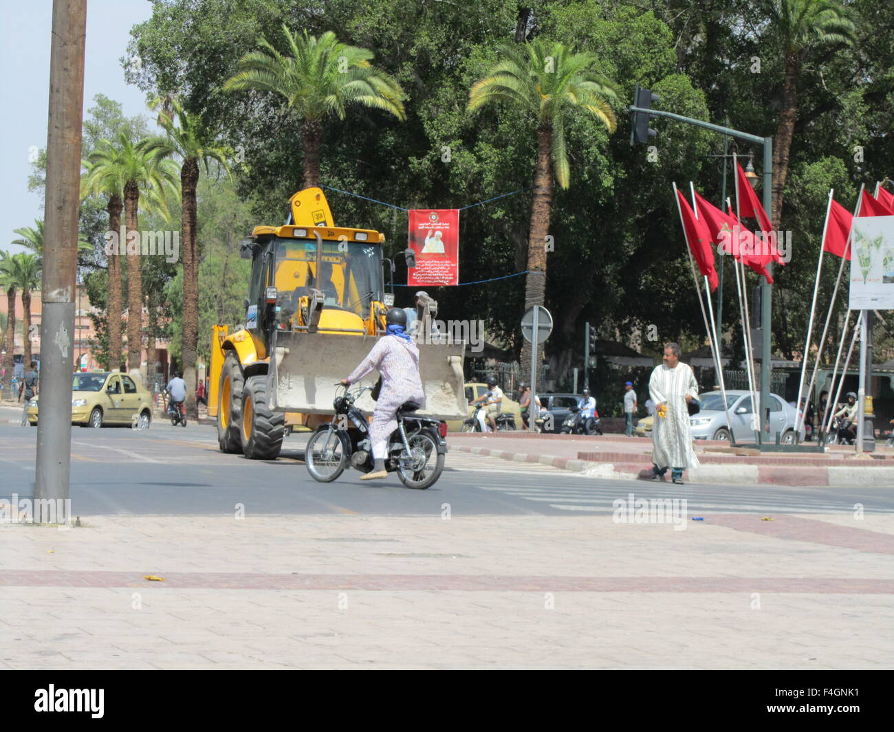 Shops and streets of Marrakech, Morocco, Image taken in Summer 2015 ...