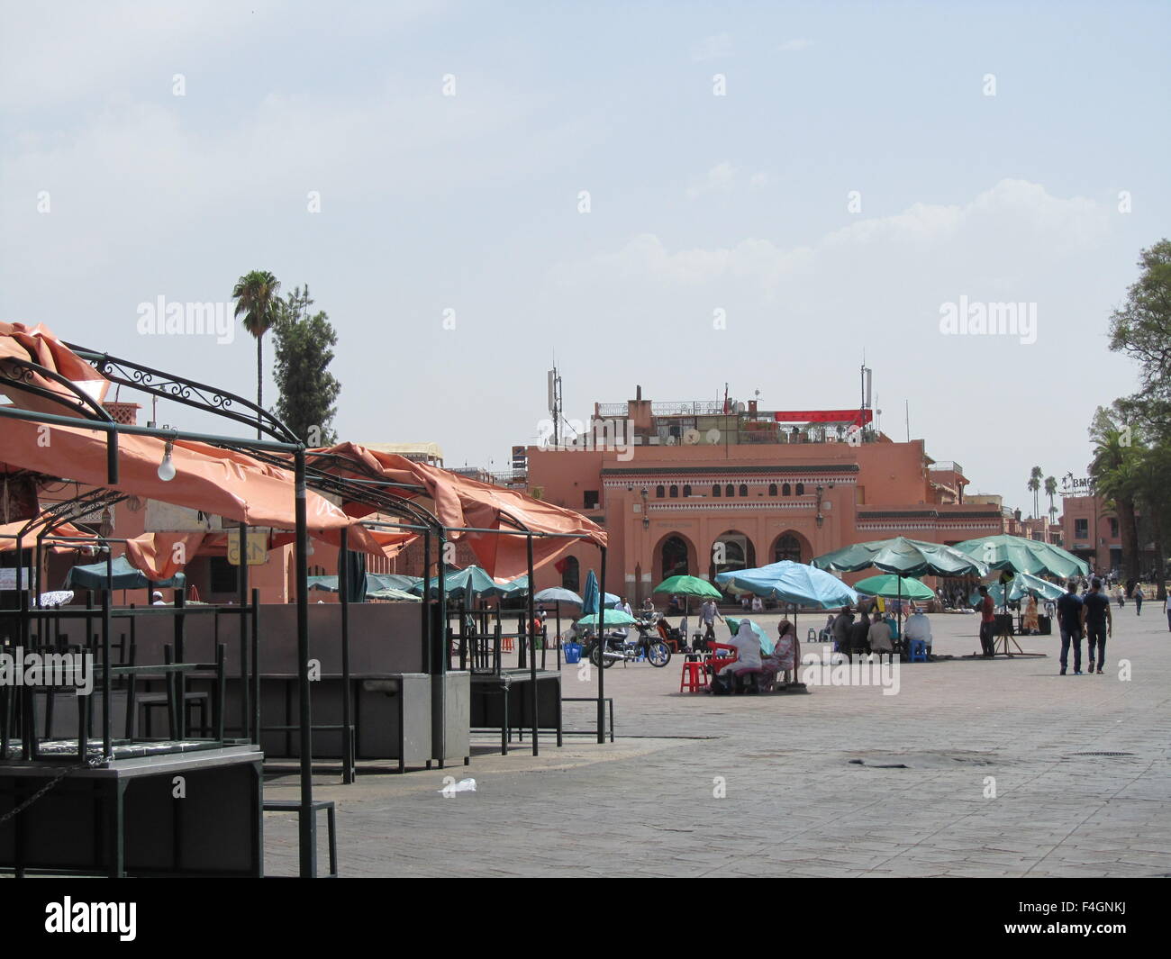 Shops and streets of Marrakech, Morocco, Image taken in Summer 2015 ...