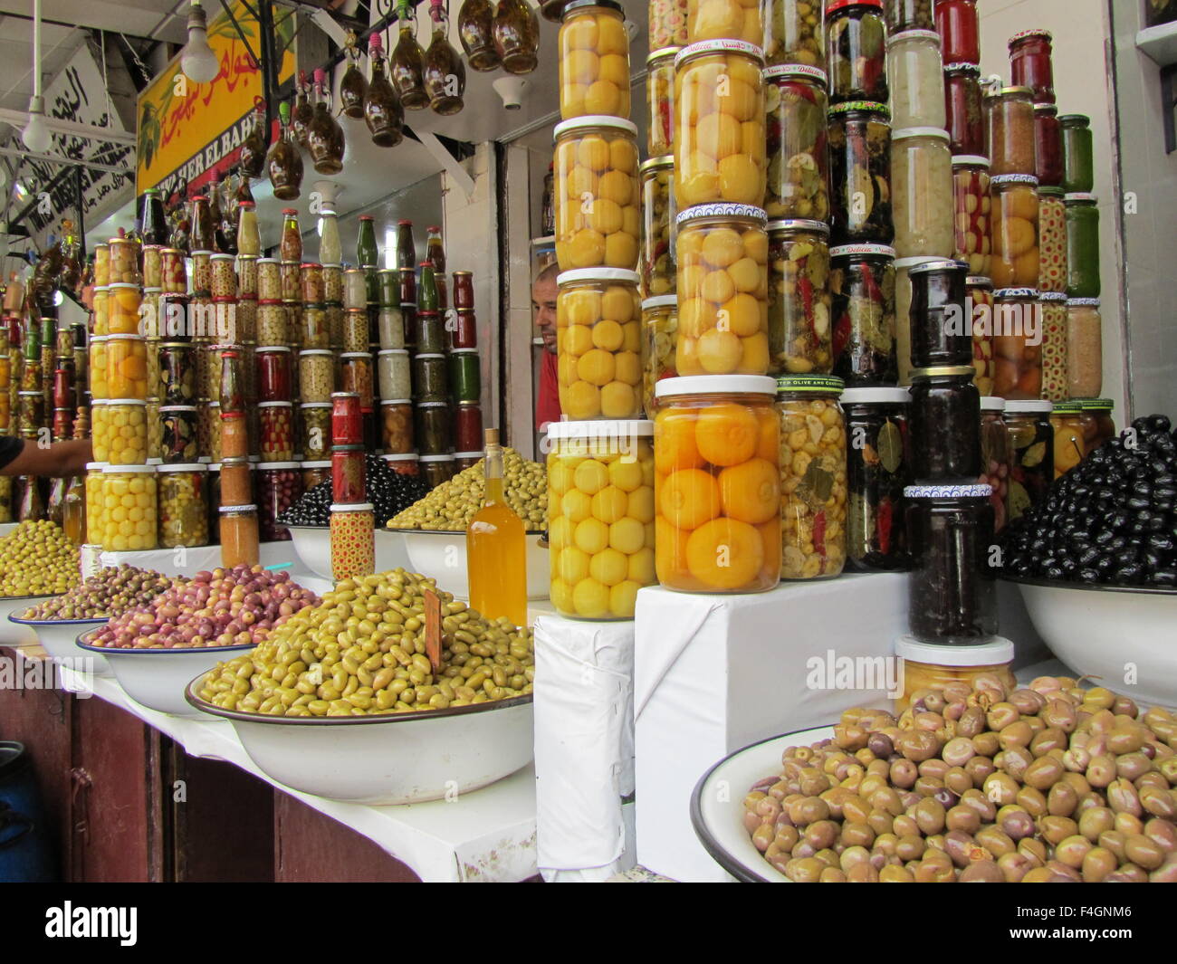 Marrakech souk dry fruit hi-res stock photography and images - Alamy