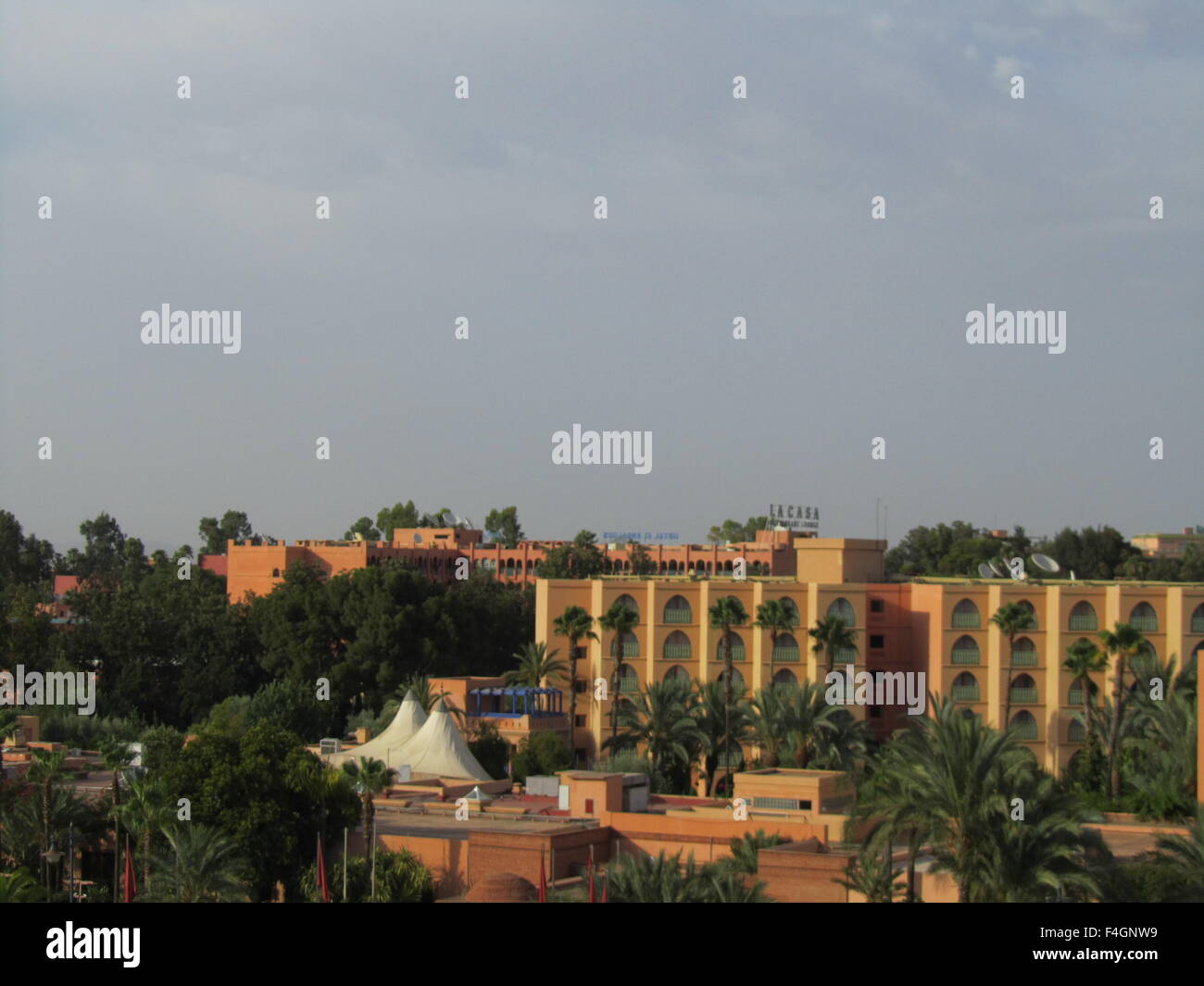 Morocco Marrakech Aerial View High Resolution Stock Photography and ...