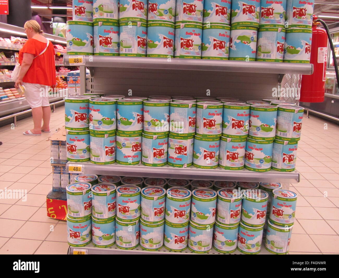 Carrefour Supermarket In Marrakech Morocco High Resolution Stock ...