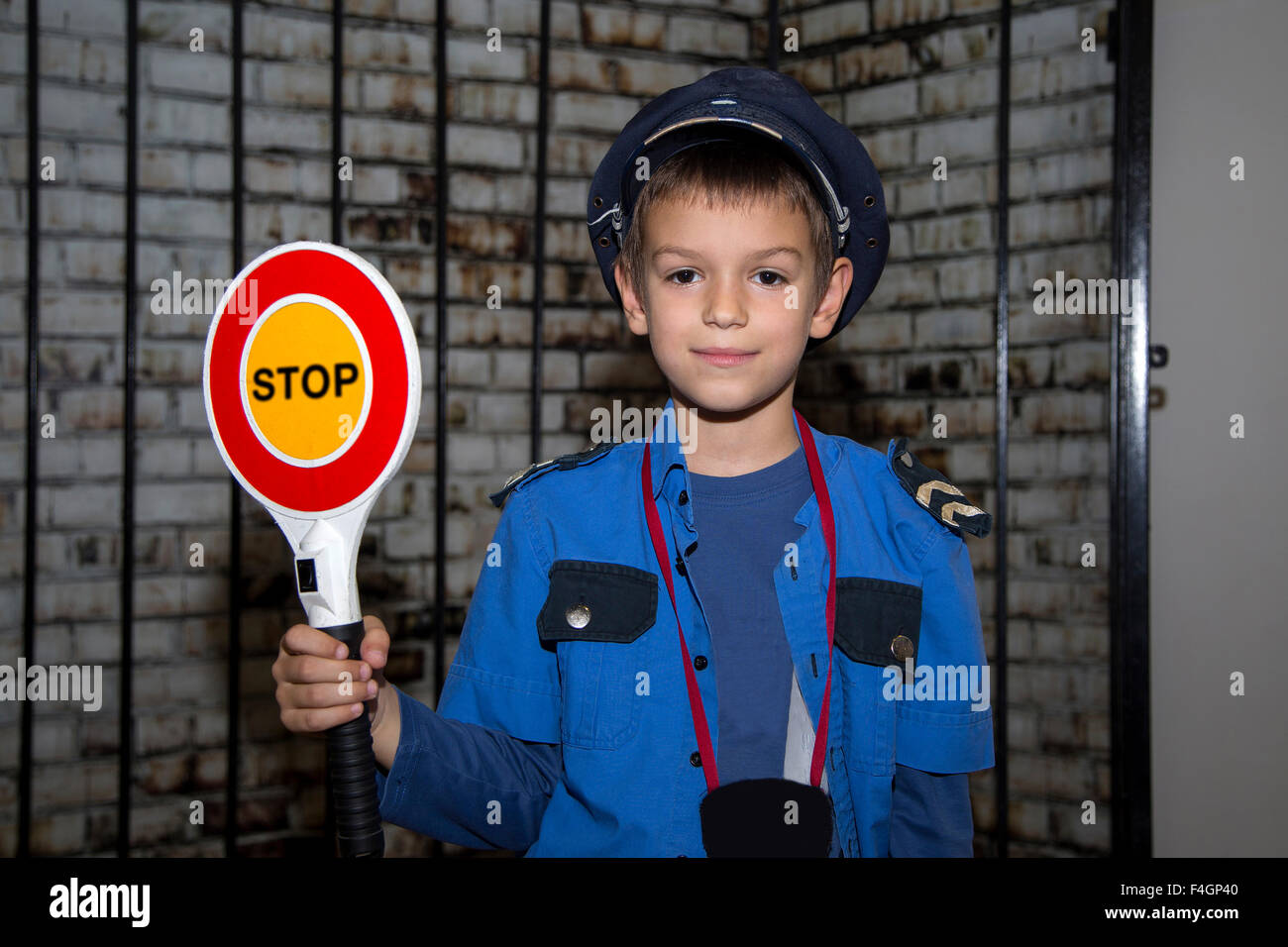 Policeman boy hi-res stock photography and images - Alamy