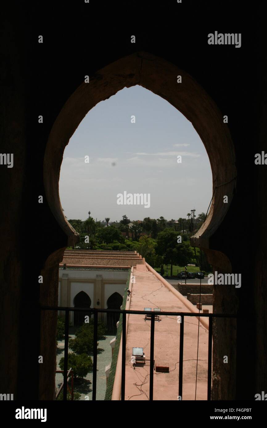 Morocco Marrakech Aerial View High Resolution Stock Photography and ...