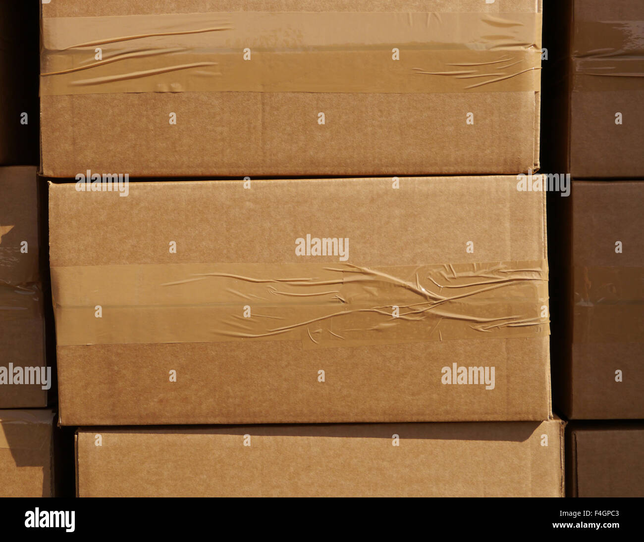 Stacked cartons hi-res stock photography and images - Alamy