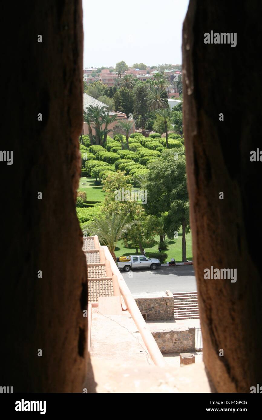 Morocco Marrakech Aerial View High Resolution Stock Photography and ...