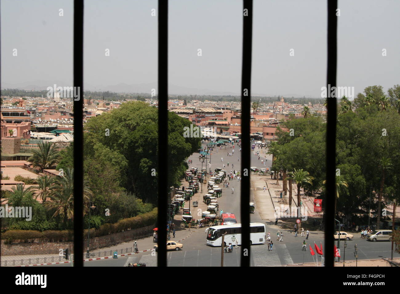 Morocco Marrakech Aerial View High Resolution Stock Photography and ...