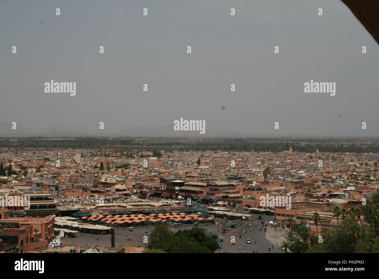 Morocco Marrakech Aerial View High Resolution Stock Photography and ...