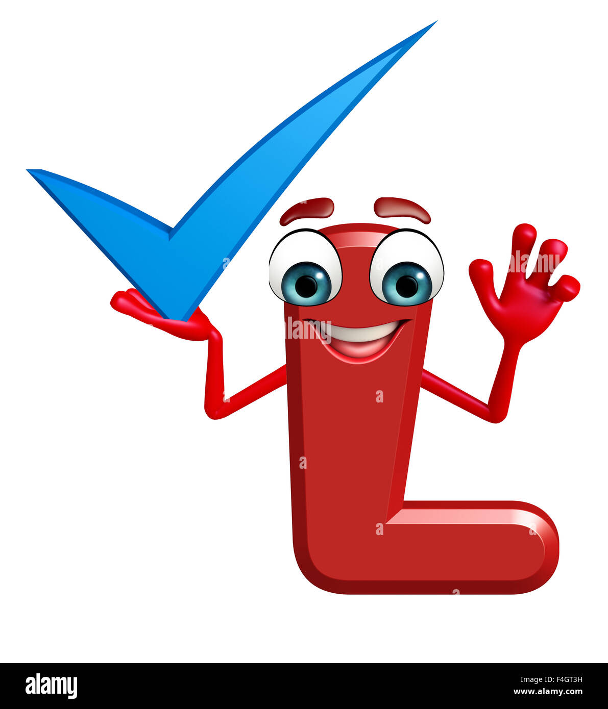 Cartoon l sign hi-res stock photography and images - Alamy
