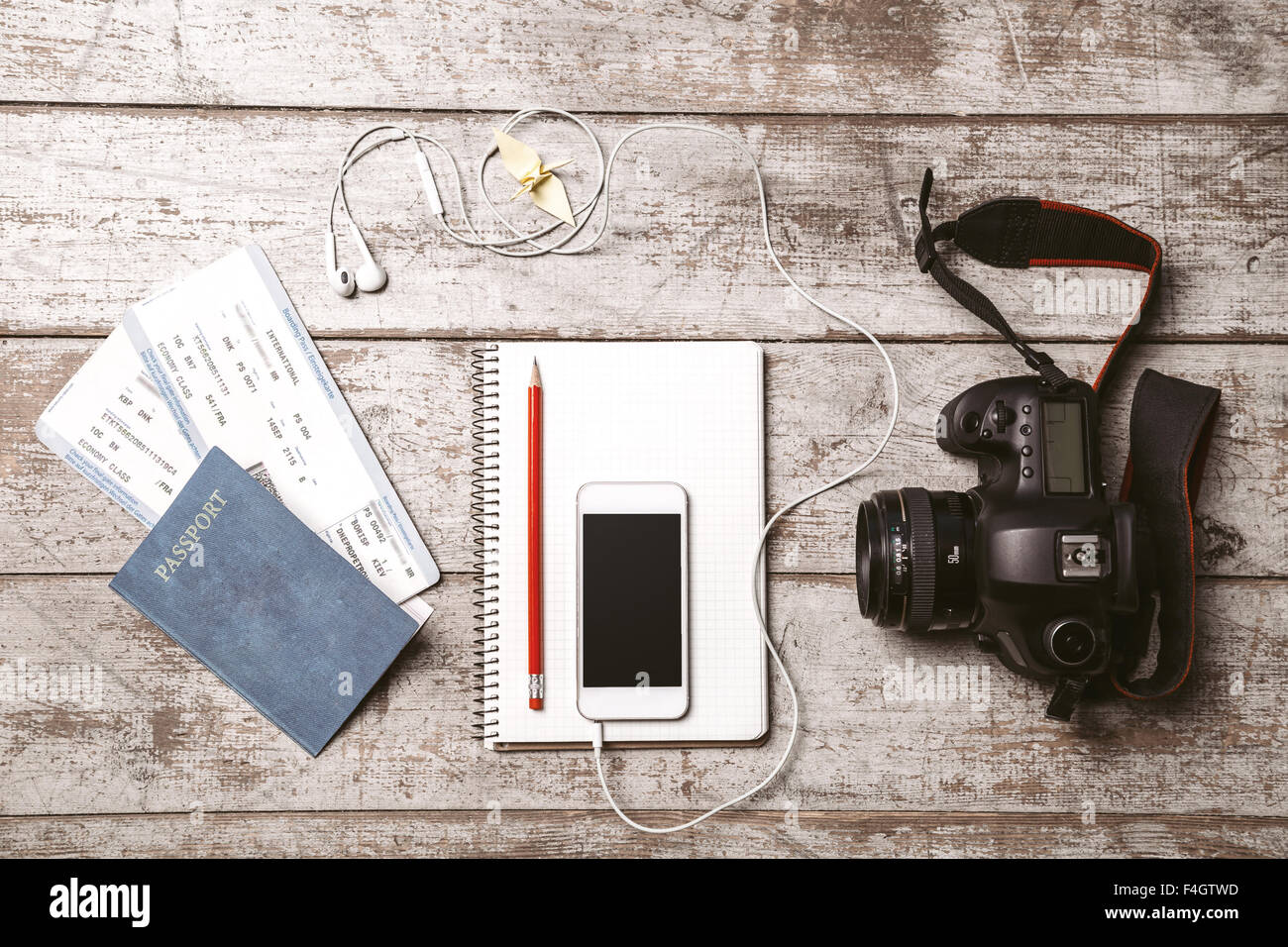Creative concept for travel objects Stock Photo - Alamy