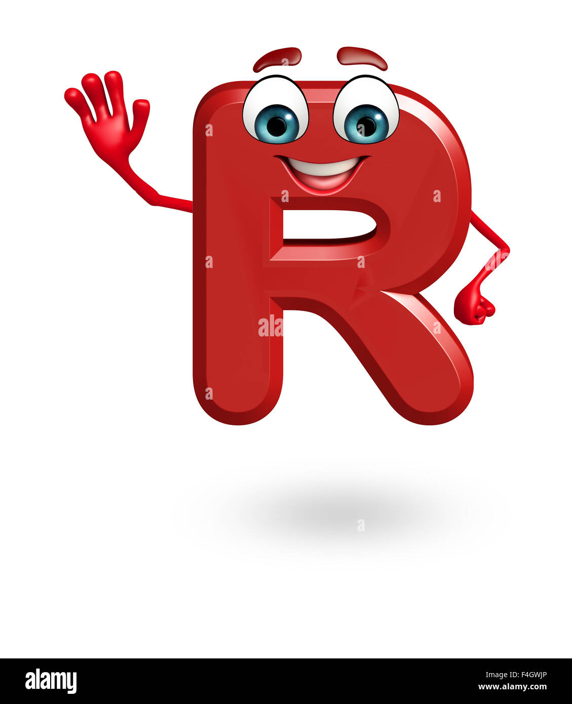 Cartoon Letter R Cut Out Stock Images & Pictures - Page 2 - Alamy
