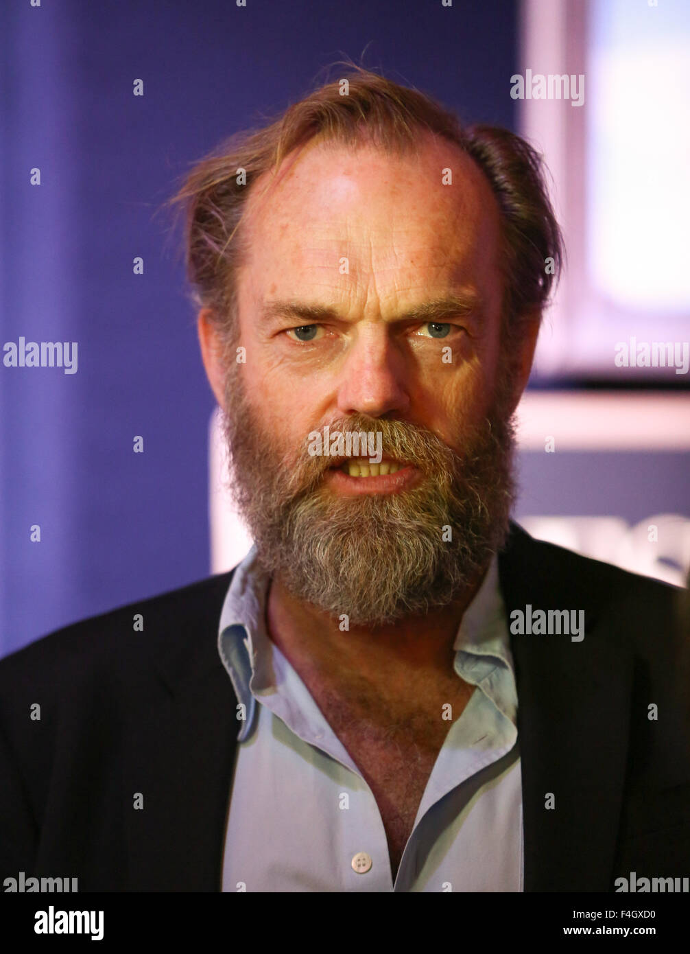 Hugo Weaving at the Dressmaker premiere in Melbourne, Australia October ...