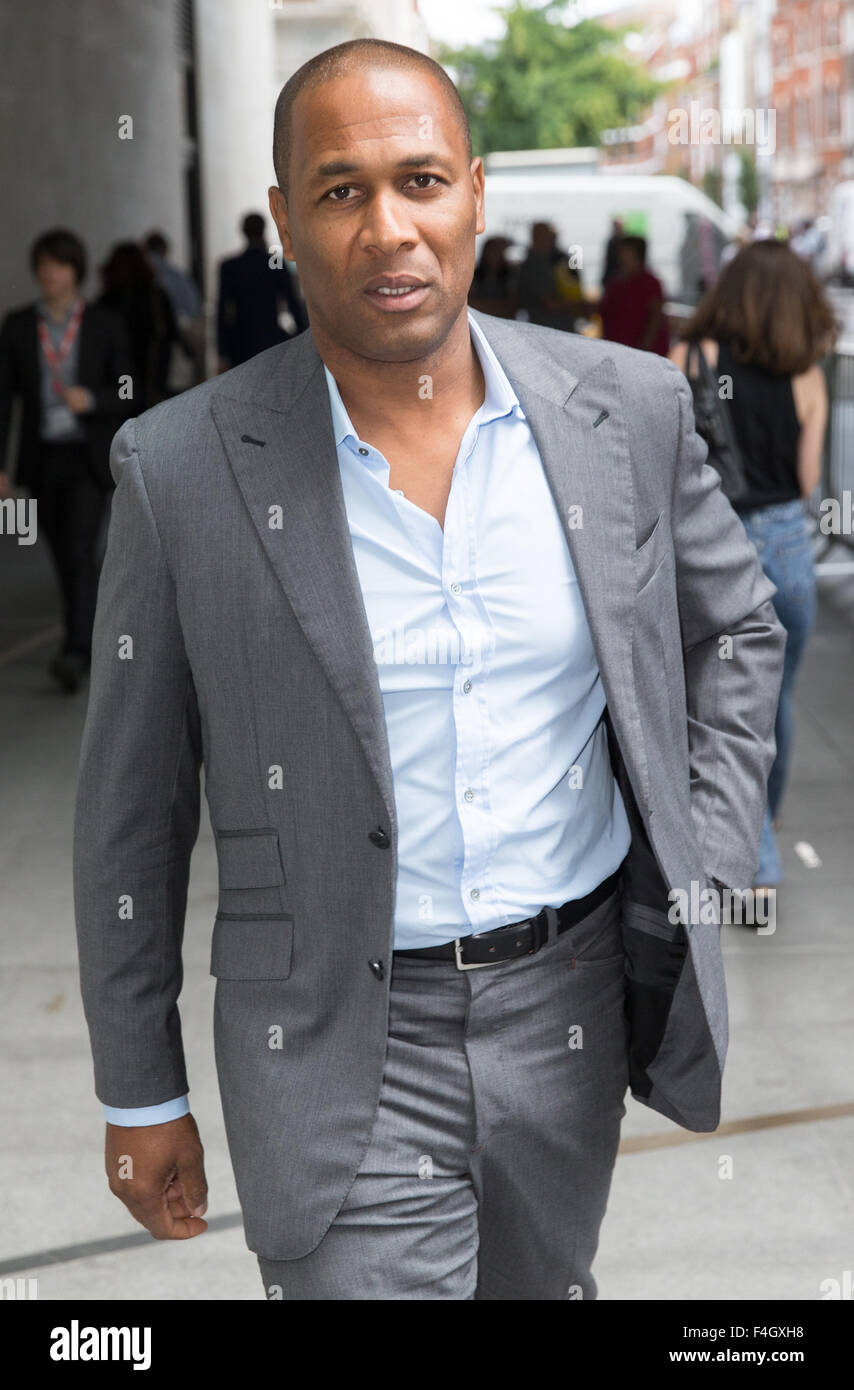 Celebrities at BBC Radio 1 Featuring: Les Ferdinand MBE Where: London ...