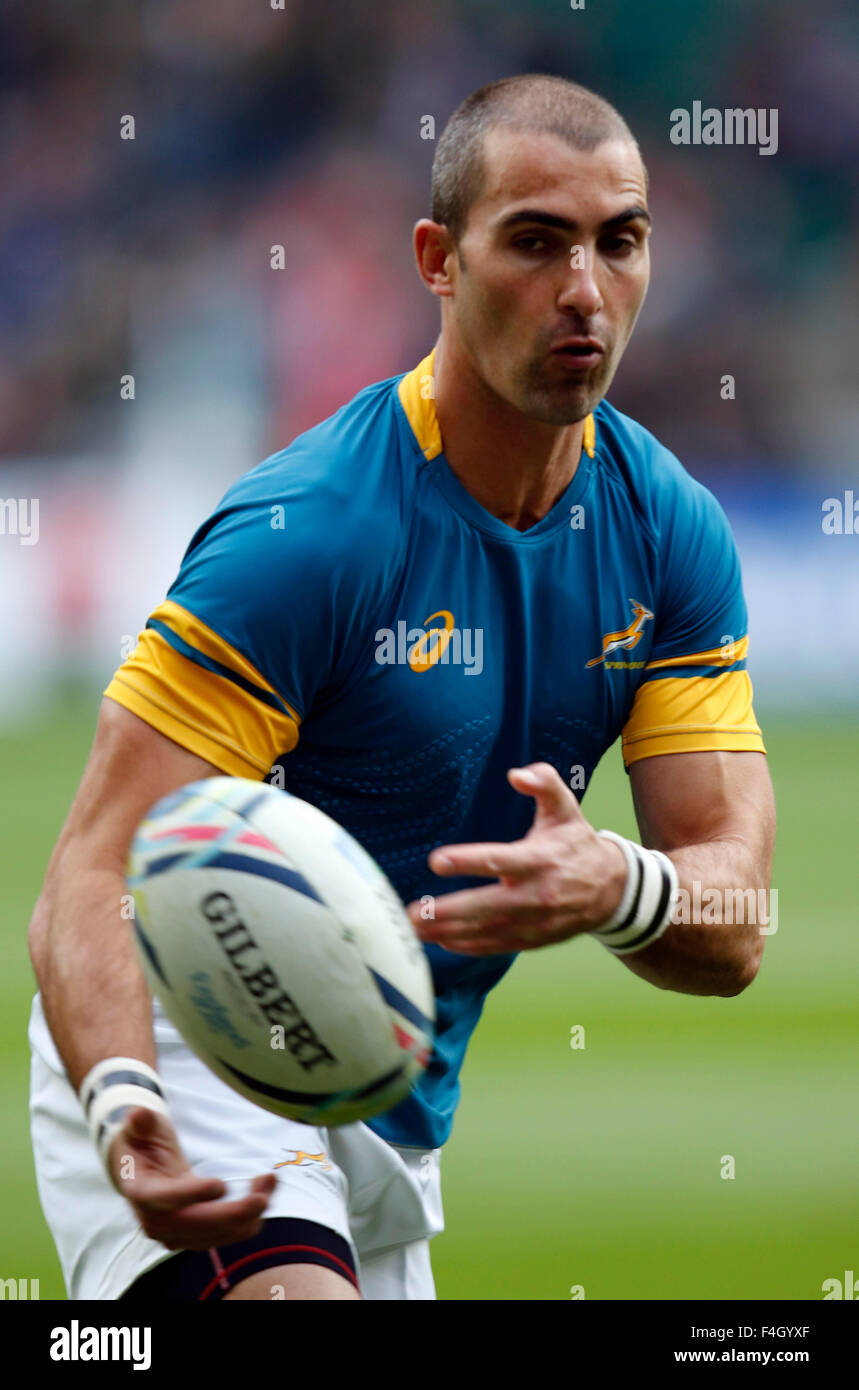London, UK. 17th October, 2015. Ruan Pienaar South Africa South Africa ...