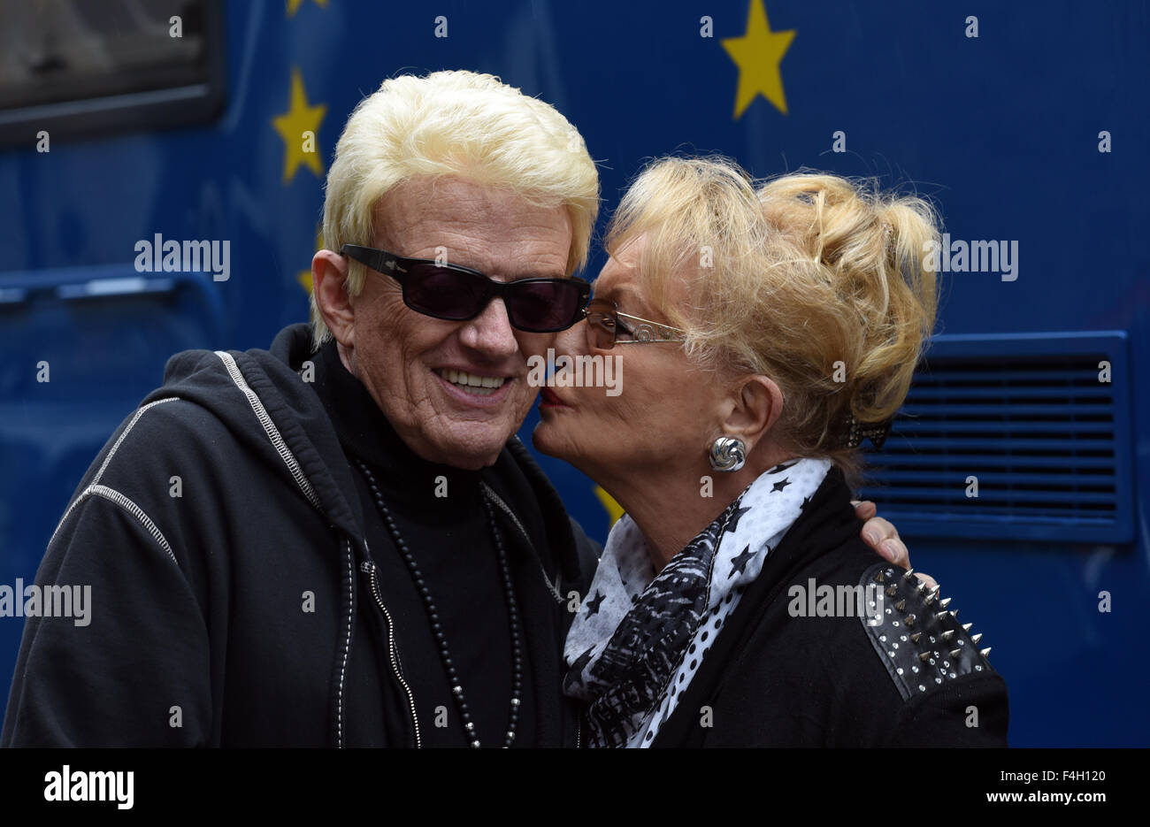 Cologne, Germany. 17th Oct, 2015. dpa-EXCLUSIVE - German singer Heino ...