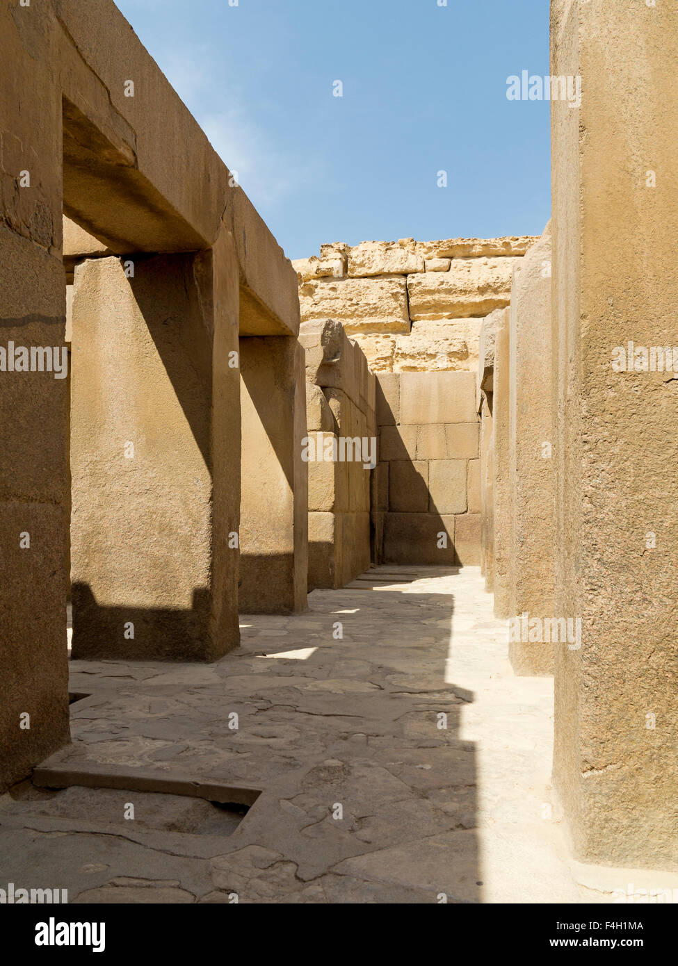 The Valley Temple Of Pharaoh Khafre Of The 4th Dynasty High Resolution ...