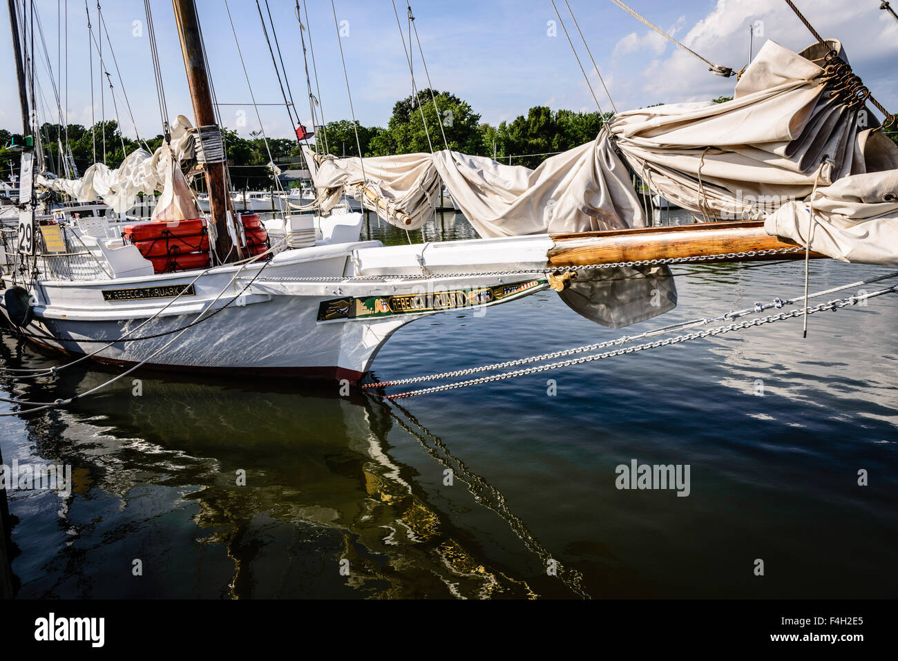 Rebecca T. Ruark Skipjack, Tilghman Island, Maryland Stock Photo - Alamy