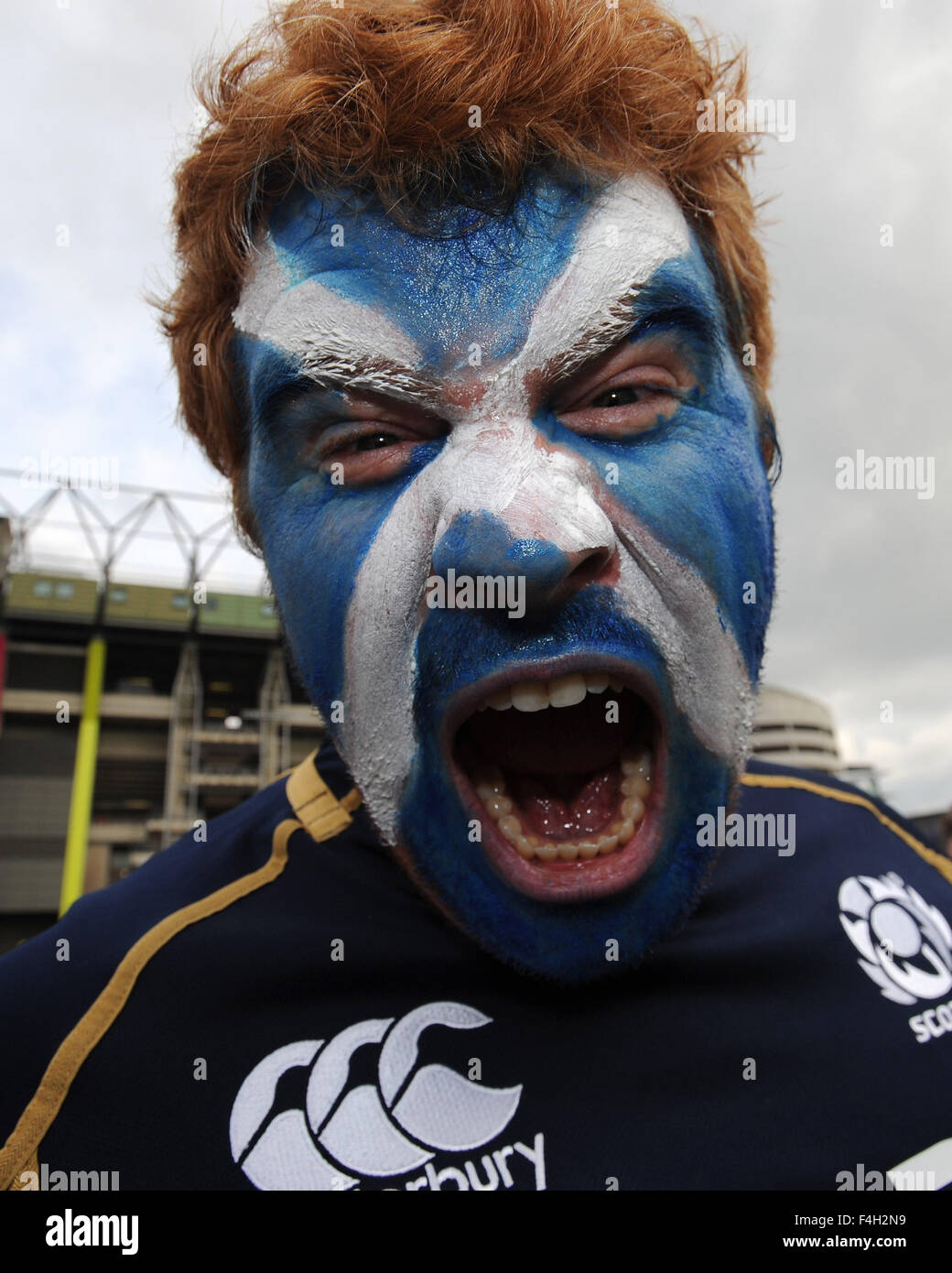 Scottish fan hi-res stock photography and images - Alamy