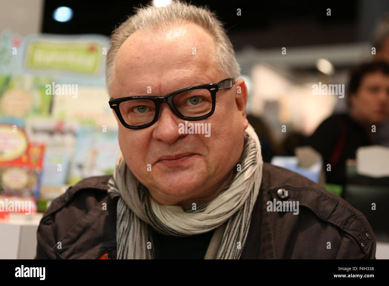 Heinz Rudolf Kunze at the Frankfurt Book Fair in Frankfurt am Main ...