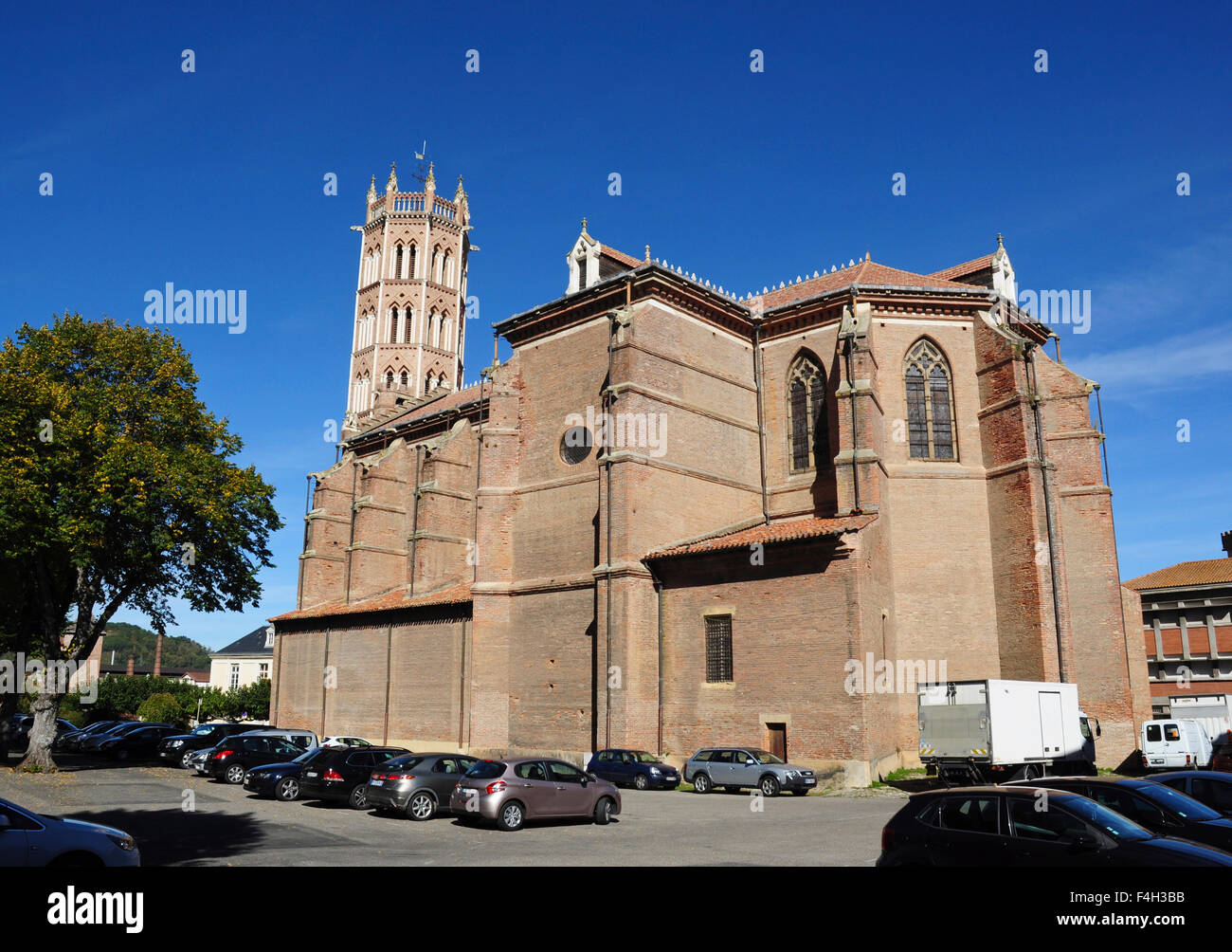 Pamiers Cathedral, Ariege, Midi-Pyrenees, France Stock Photo - Alamy