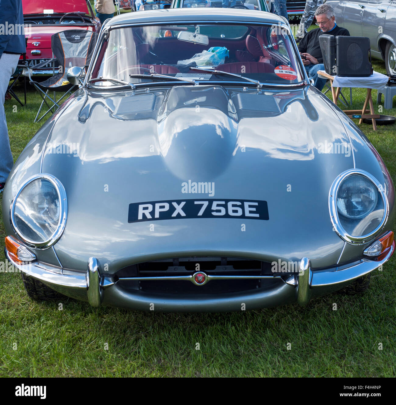 Triumph Sports Car Stock Photo - Alamy