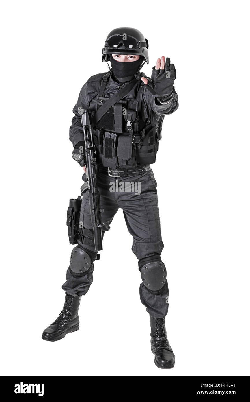SWAT police officer Stock Photo, Royalty Free Image: 88887872 - Alamy