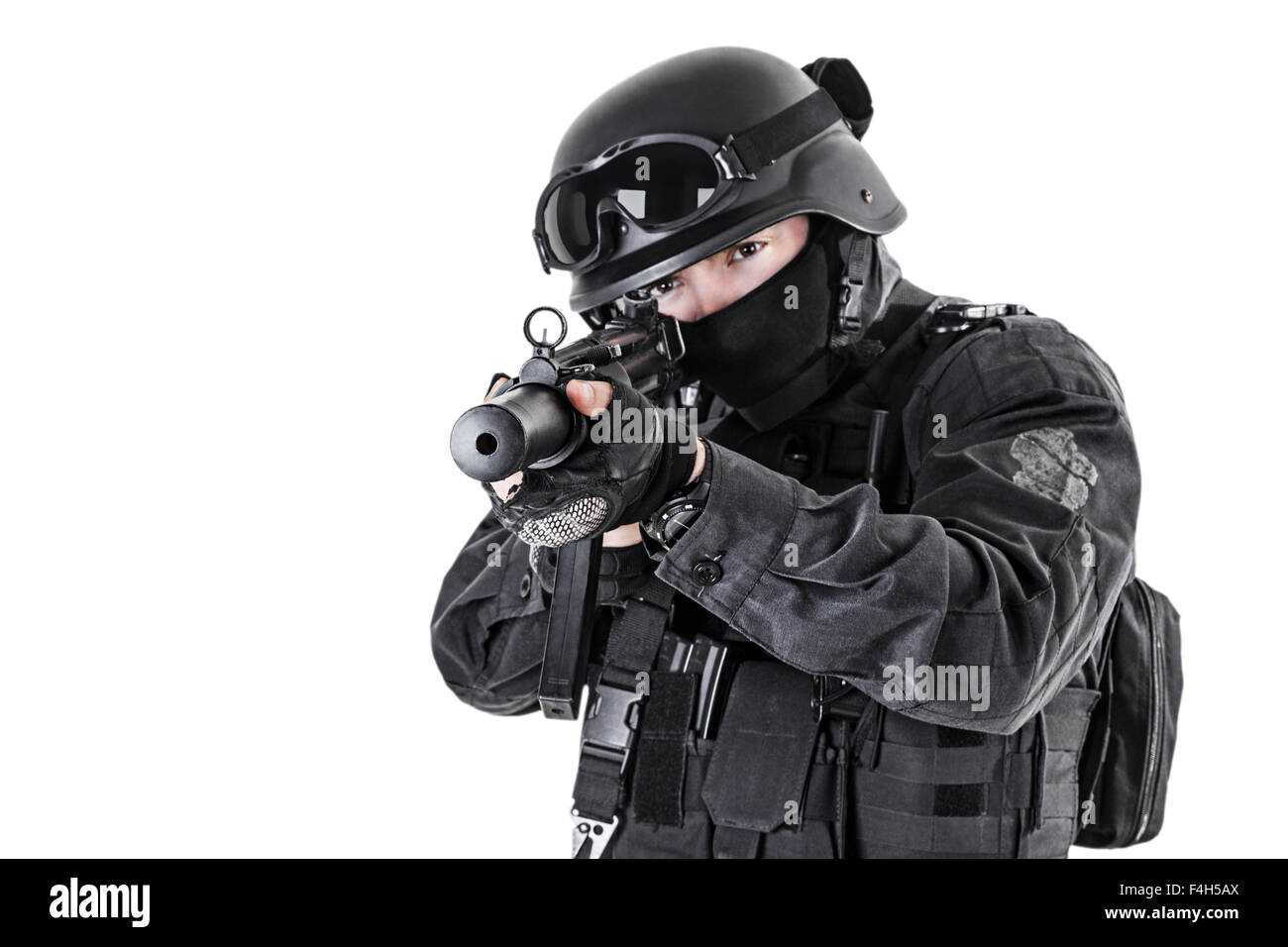 SWAT police officer Stock Photo - Alamy
