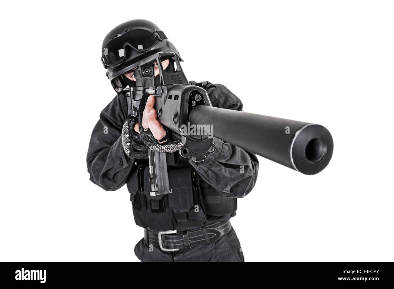 SWAT police officer Stock Photo - Alamy